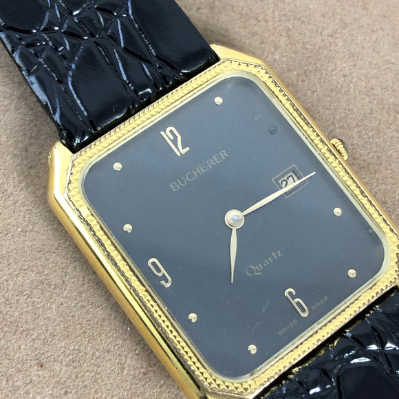 Vintage Bucherer | Accessories | Vintage Bucherer Swiss Quartz Watch ...